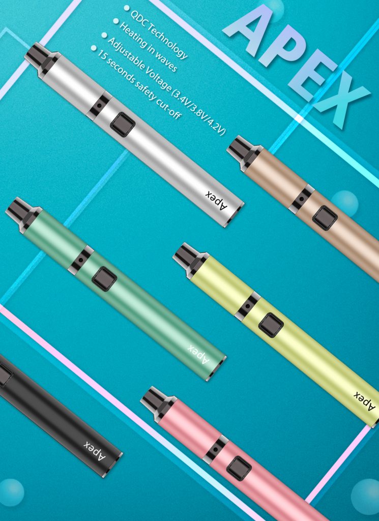 Yocan Apex is a simple, easy and discreet vape pen - Vaping Lab
